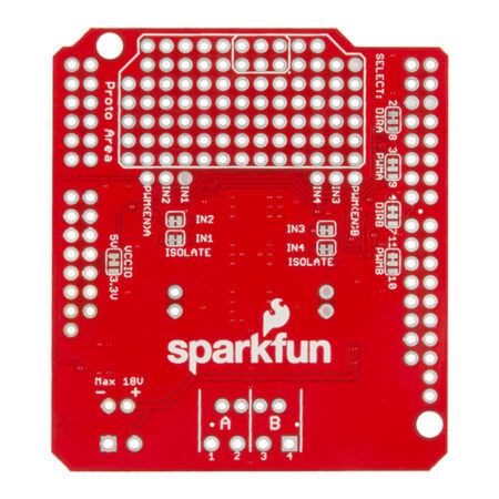 SparkFun Ardumoto - Motor Driver Shield - RoboShop BD